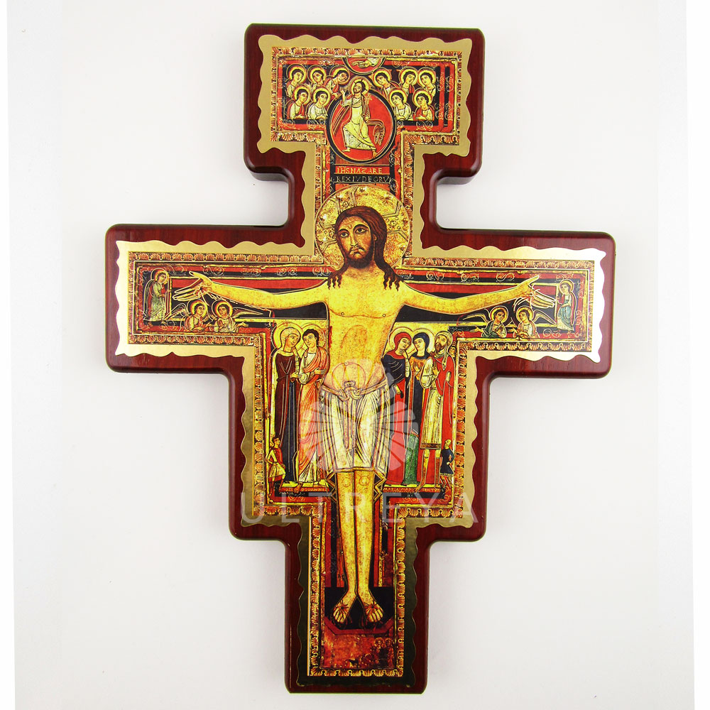 CRUZ DE SAN DAMIAN 40 CM. - Artículos Religiosos Ultreya