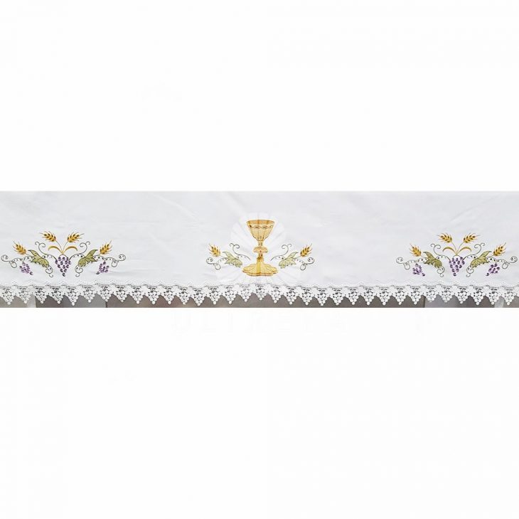 MANTEL DE ALTAR CALIZ UVAS - Artículos Religiosos Ultreya
