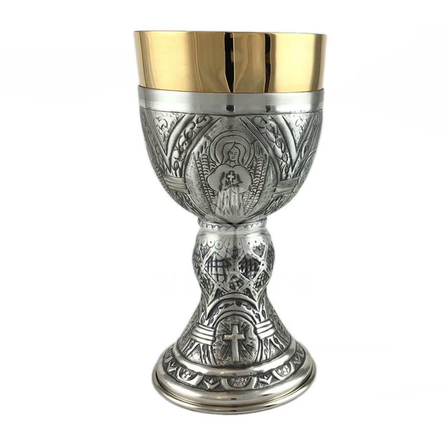 CALIZ REPUJADO BICOLOR - Artículos Religiosos Ultreya