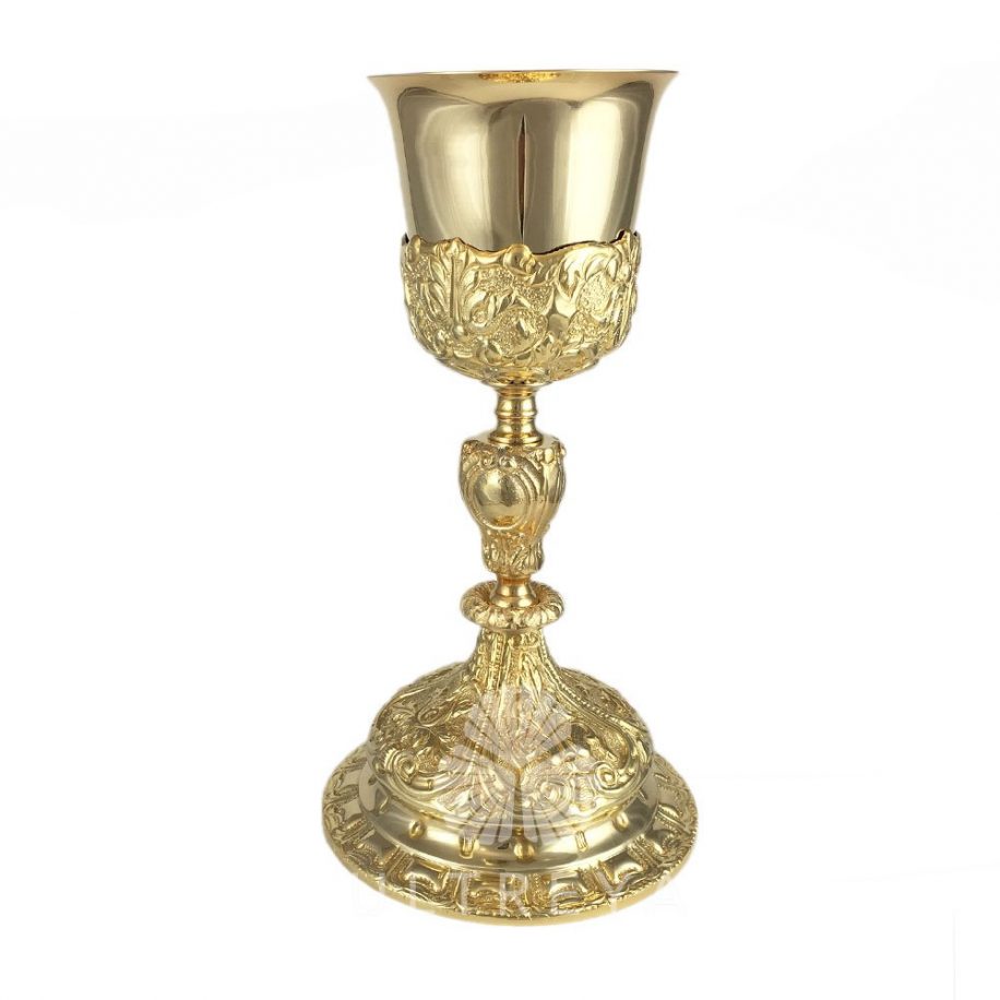 CALIZ BARROCO 25 CM - Artículos Religiosos Ultreya