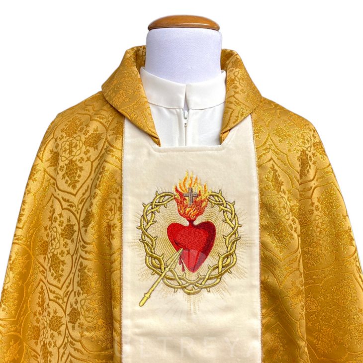 CASULLA DORADA FRANCISCANA - Artículos Religiosos Ultreya