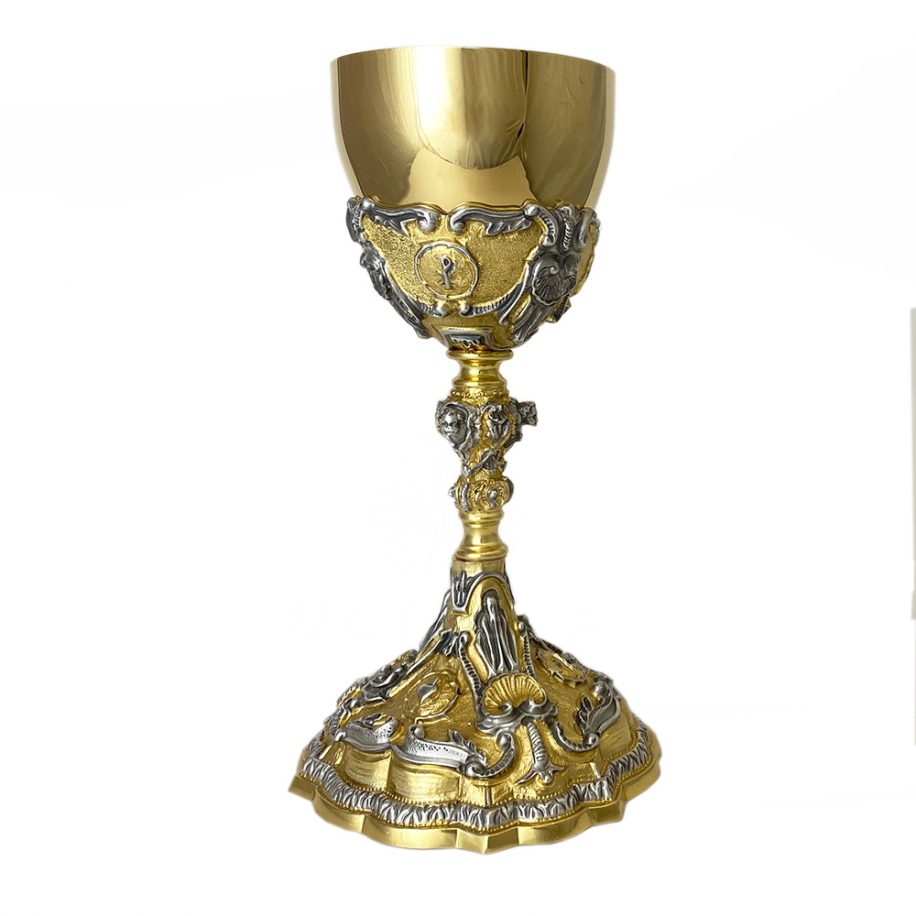 CALIZ BARROCO BICOLOR - Artículos Religiosos Ultreya