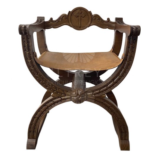 JAMUGA EN MADERA TALLADA Y CUERO - Artículos Religiosos Ultreya