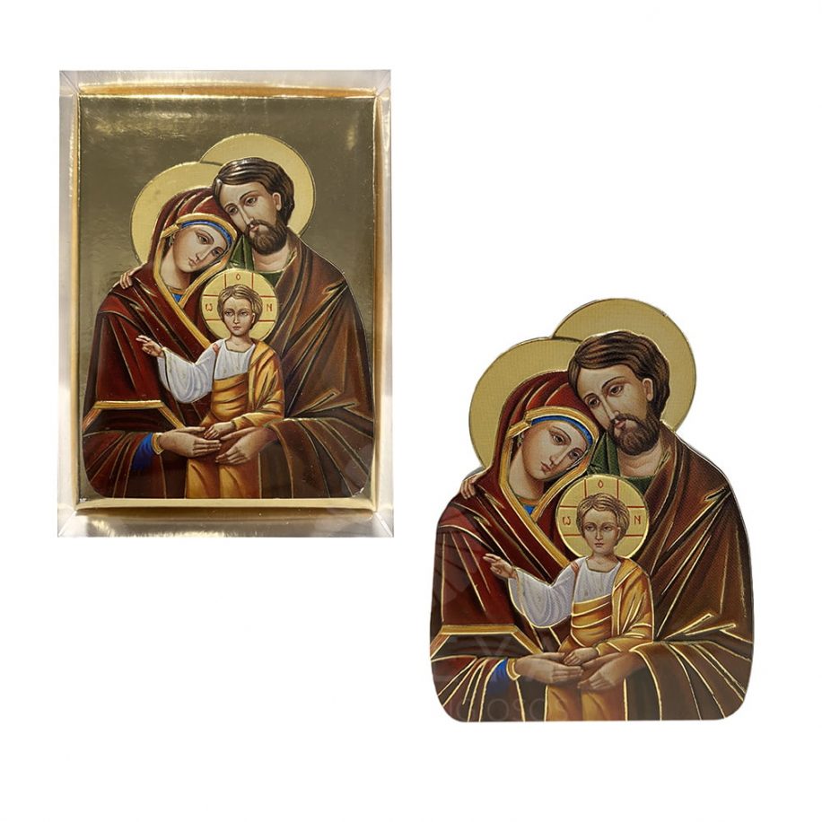 ICONO SAGRADA FAMILIA 8 CM - Artículos Religiosos Ultreya