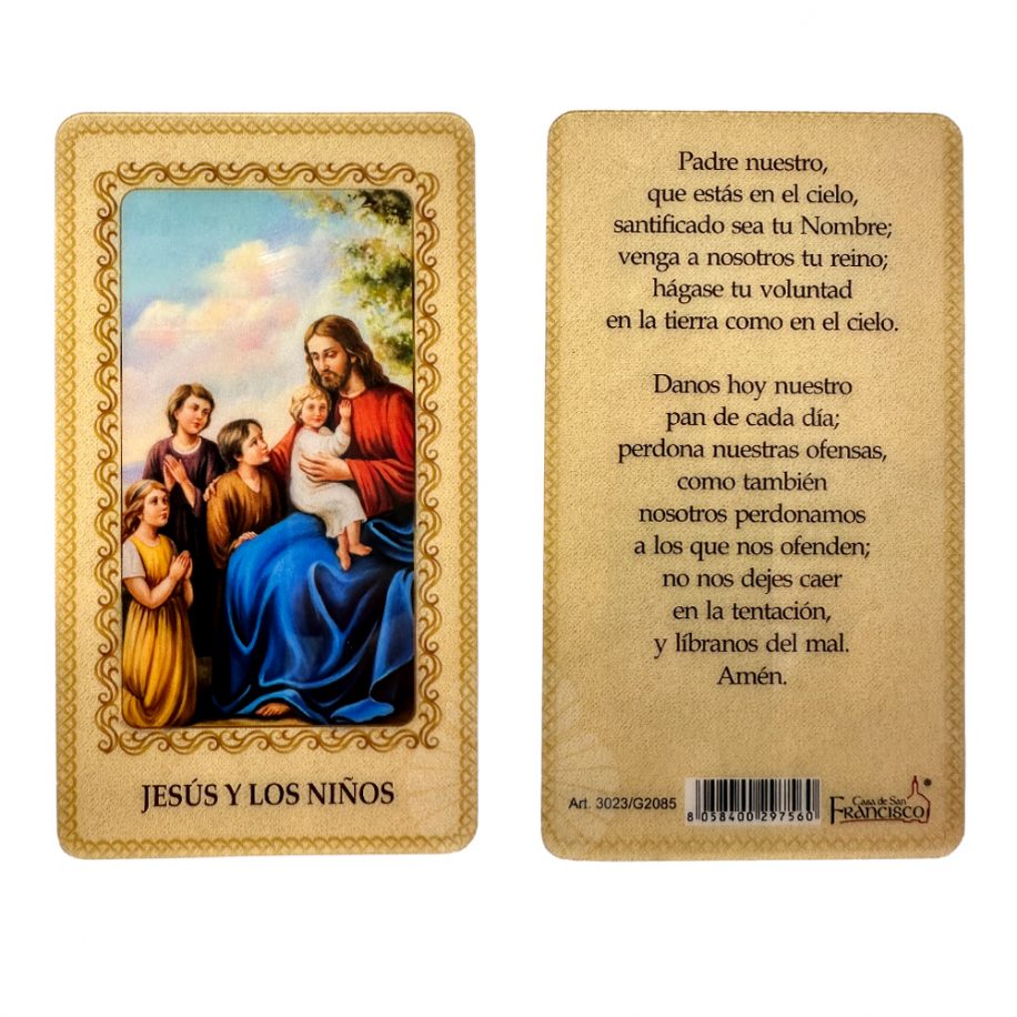 ESTAMPITA JESUS Y LOS NIÑOS - Artículos Religiosos Ultreya