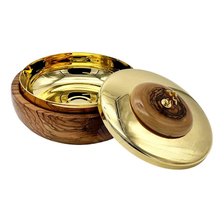 COPON PATENA OLIVO TIERRA SANTA - Artículos Religiosos Ultreya