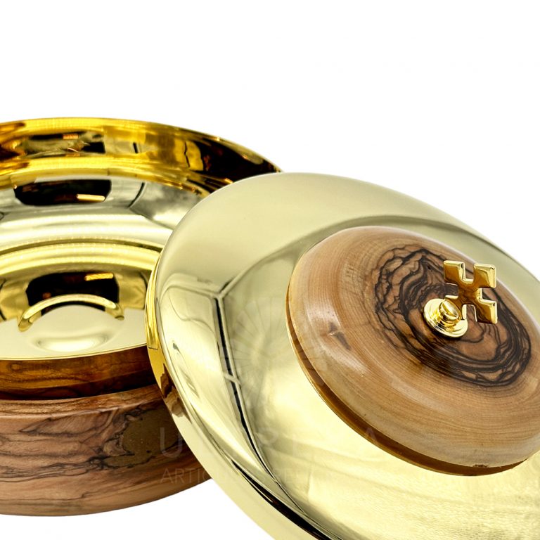 COPON PATENA OLIVO TIERRA SANTA - Artículos Religiosos Ultreya