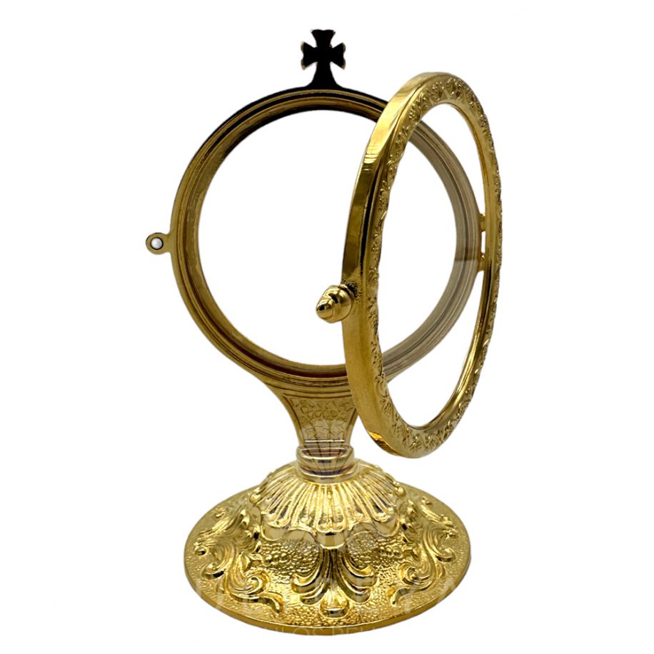 OSTENSORIO DORADO 14 CM - Artículos Religiosos Ultreya