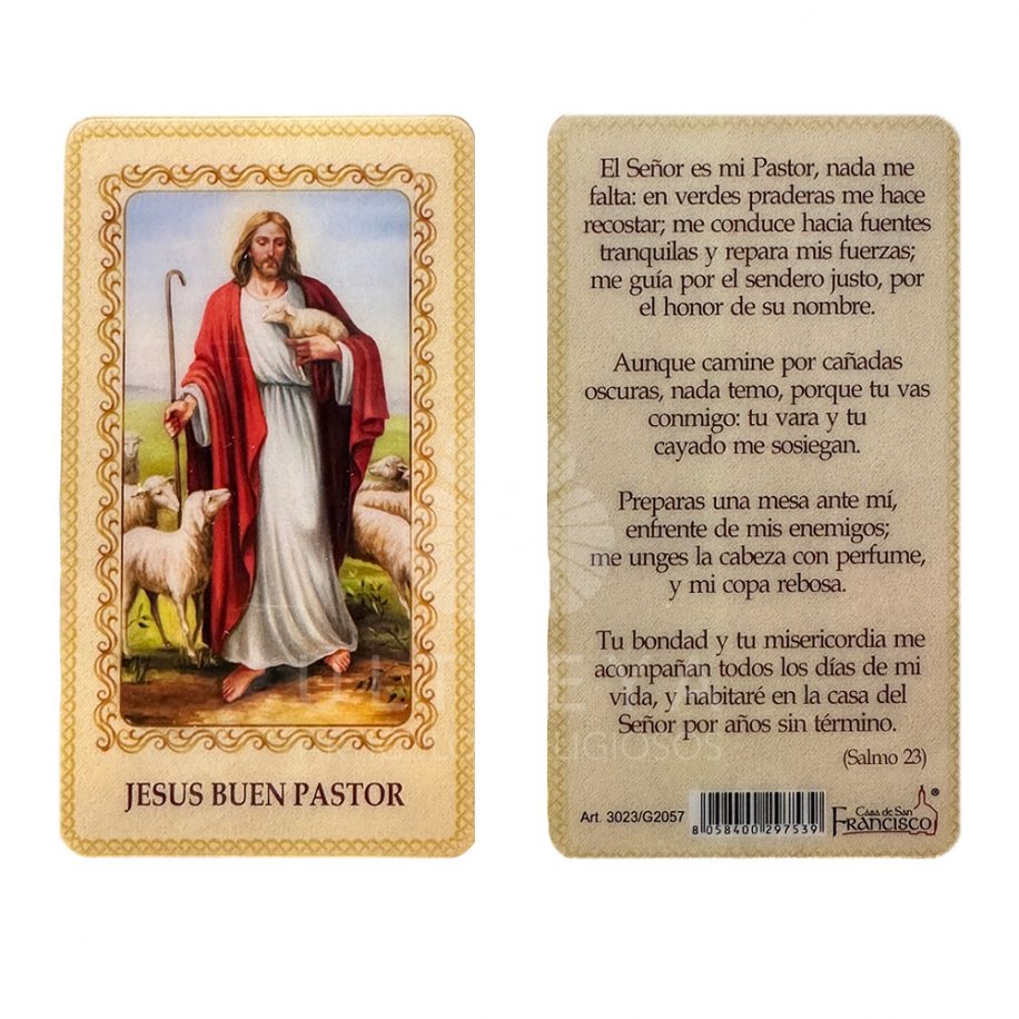 ESTAMPITA JESUS BUEN PASTOR - Artículos Religiosos Ultreya