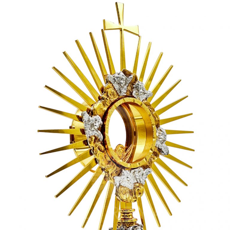 CUSTODIA BICOLOR 40 CM - Artículos Religiosos Ultreya