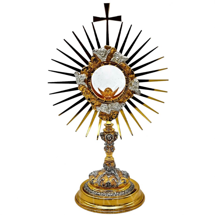 CUSTODIA BICOLOR 40 CM - Artículos Religiosos Ultreya