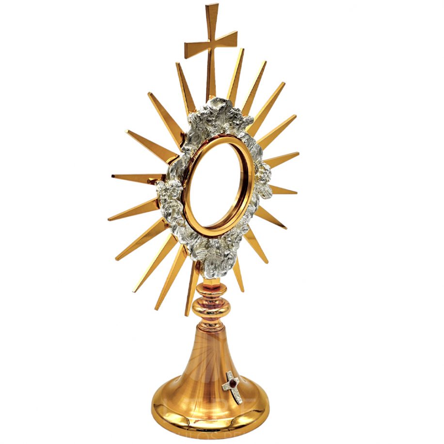 CUSTODIA BICOLOR 35 CM - Artículos Religiosos Ultreya