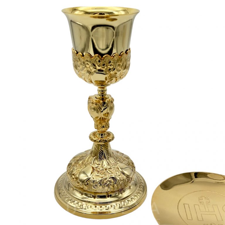 CALIZ DORADO 27 CM - Artículos Religiosos Ultreya