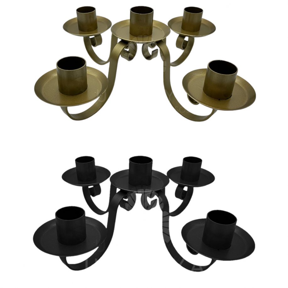 CANDELABRO DE ADVIENTO 5 VELAS - Artículos Religiosos Ultreya