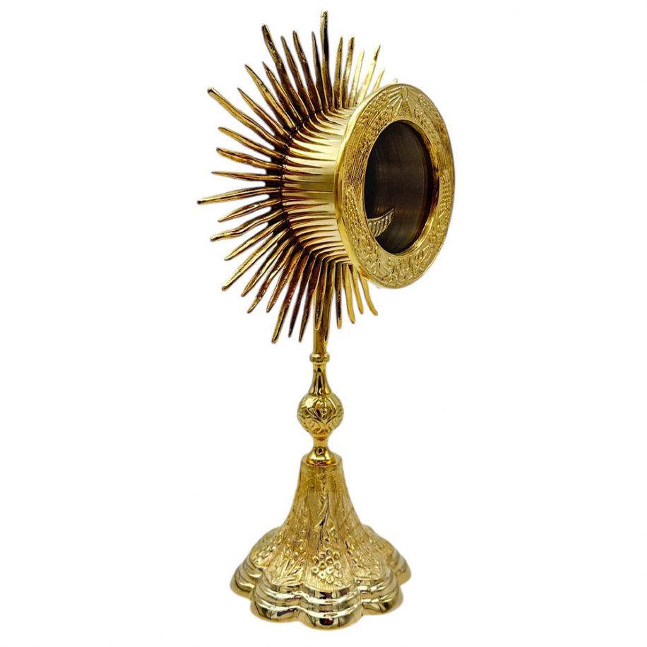 CUSTODIA DORADA 38 CM - Artículos Religiosos Ultreya